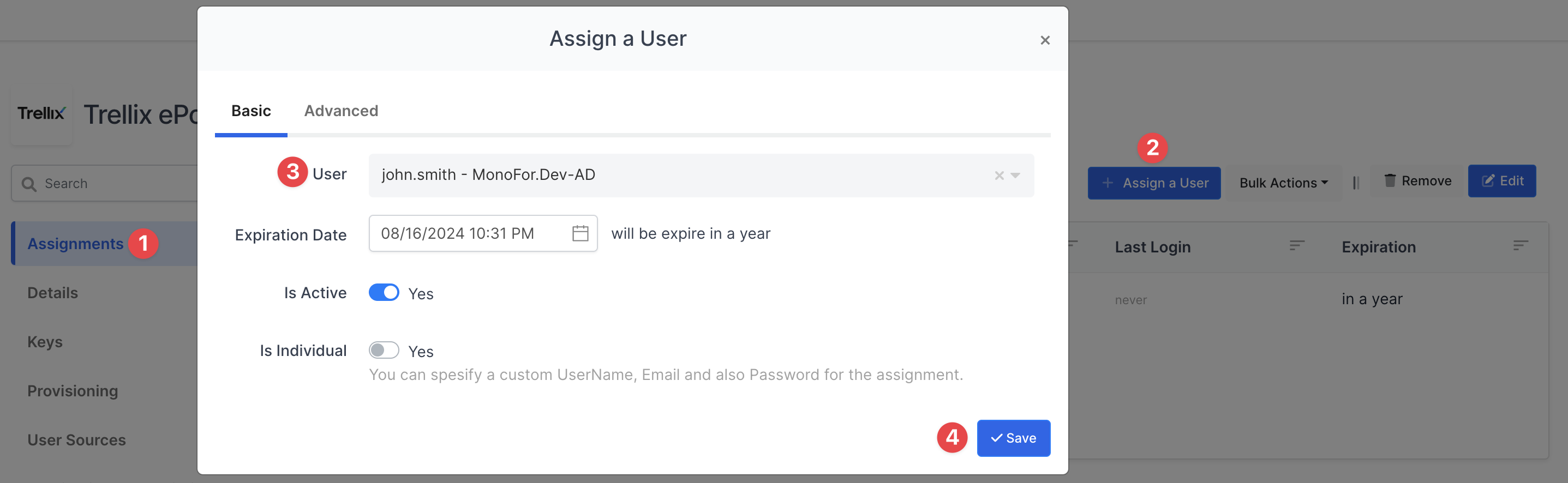 Trellix SAML Integration